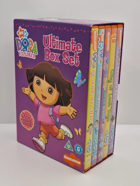 DORA THE EXPLORER DVD Ultimate Box Set 4 Discs 2010 Viacom Nickelodeon ...