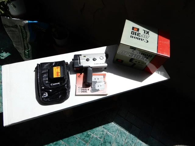 MOLTO RARA [NEAR MINT] Cinepresa Canon AF 310XL-Super 8 mai usata ...
