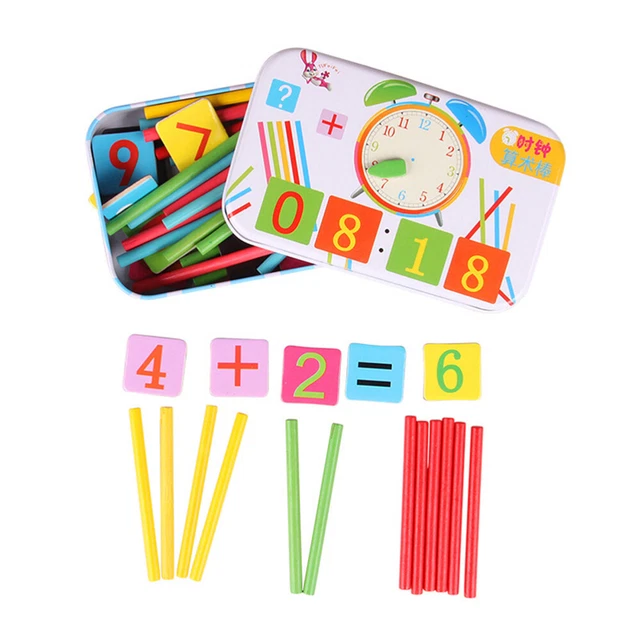 CALCULATION TOY CALCULATION Counting Stick Toy Mathematics Numbers ...