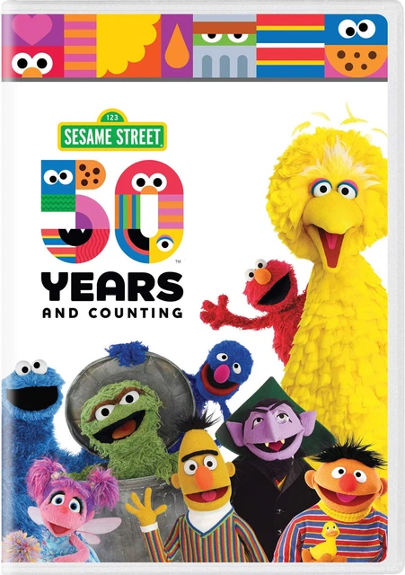 SESAME STREET: 50 Years and Counting (DVD) Ricky Gervais Josh Groban ...
