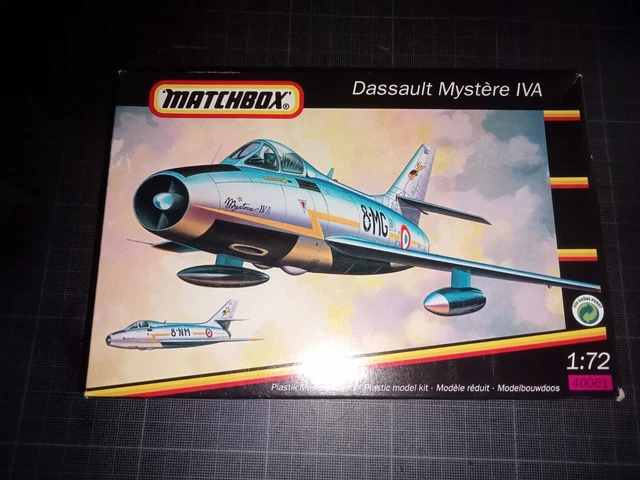 MAQUETTE AVION - MATCHBOX 1/72 Dassault Mystère IVA - 40061 -1 scellée ...