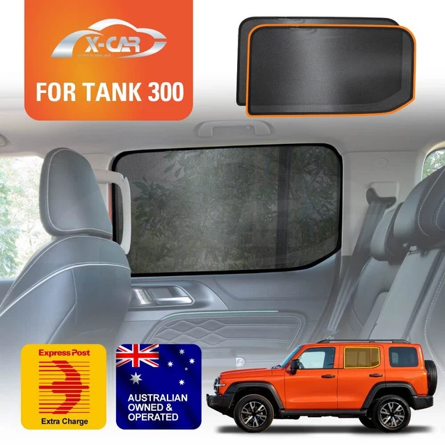 REAR WINDOW SUN Shade for GWM Tank 300 2023-2024 Magnetic Car Sun Blind ...