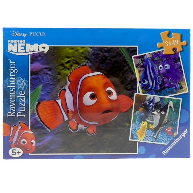 RAVENSBURGER PUZZLE FINDING Nemo IN Aquarium 093717 Disney Pixar ...