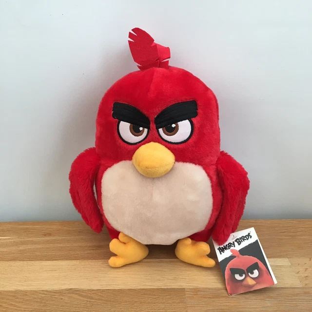 ANGRY BIRDS MOVIE Plush Soft Toy 11” Red Bird Whitehouse Leisure ...