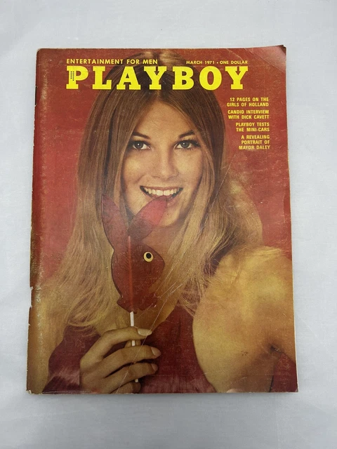 USA PLAYBOY MAGAZINE Entertainment For Men Classic Vintage Mag March 1971 $14.99 - PicClick CA