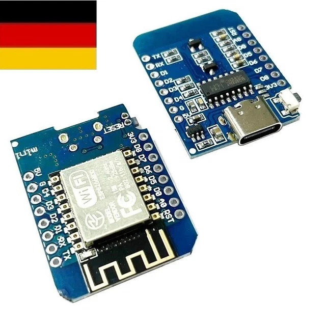 3 STÜCK D1 Mini ESP8266 ESP32 Arduino Mikrokontroller Wifi Modul Wemos ...