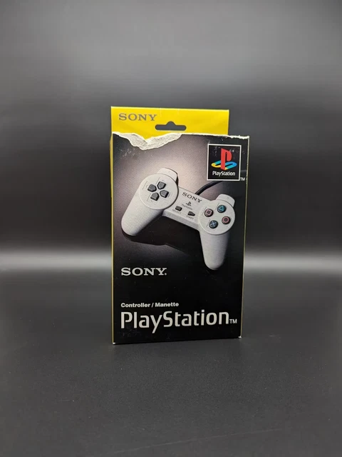 ORIGINAL SONY PLAYSTATION 1 Controller SCPH-1080 Grau PS1 OVP ...