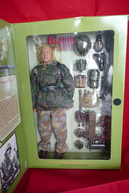 THE ULTIMATE SOLDIER German Machine Gunner WW2 - 21st Century Toys ...