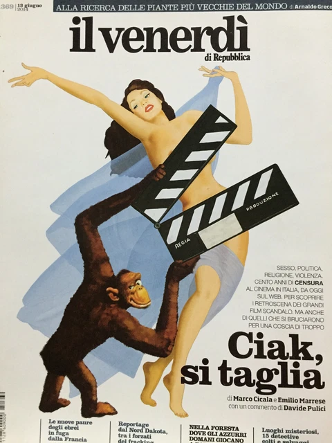 IL VENERDÌ 2014 1369.Censura,Tom Robbins,Marc Augé,Diego Bianchi-Zoro,Il Mulino EUR 14,99 ...