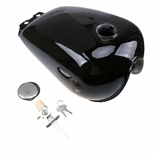 FIT FOR SUZUKI GN125 9L Tank Motorcycle Vintage Fuel Gas Tank Retro ...