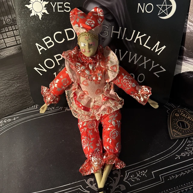 HAUNTED JESTER DOLL Active Spirit~ Bellarina ~ Benevolent, Sweet ...