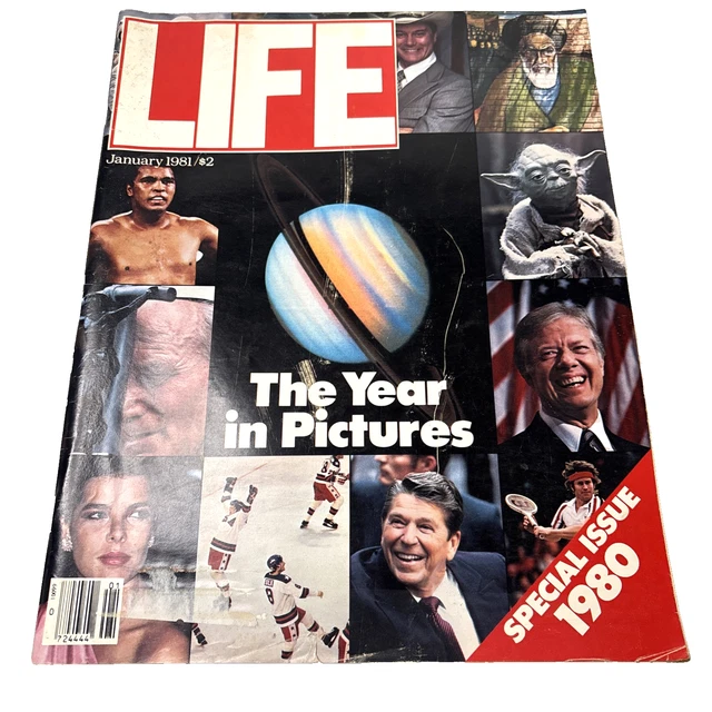 LIFE MAGAZINE SPECIAL Issue: The Year in Pictures 1980 (Issued Jan ...
