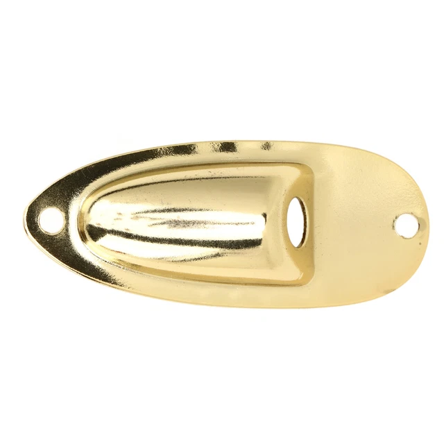 BOAT SHAPED GUITAR Socket With Screws Metal Audio Connector Socket ...