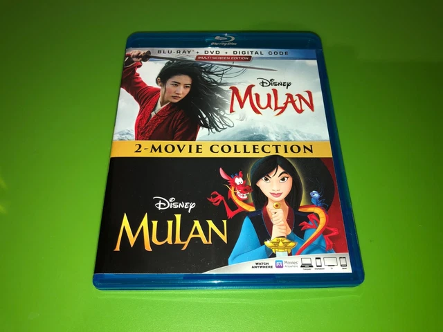 MULAN 2 MOVIE Collection Blu-ray + DVD 4-Disc Set (NO DIGITAL) LIKE NEW ...