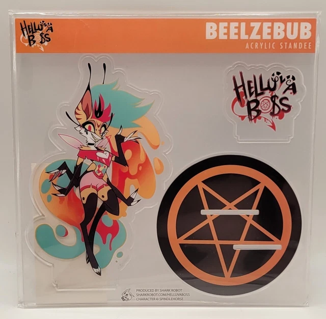 HELLUVA BOSS BEELZEBUB Queen Bee Acrylic Standee Vivziepop Sharkrobot ...