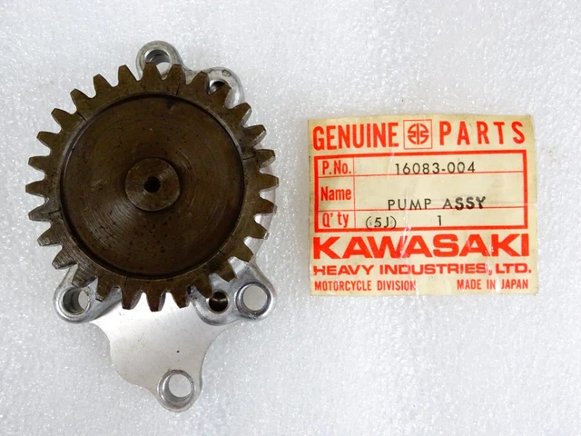 KAWASAKI NOS NEW 16083-004 Oil Pump Assy KZ KZ400 £91.85 - PicClick UK