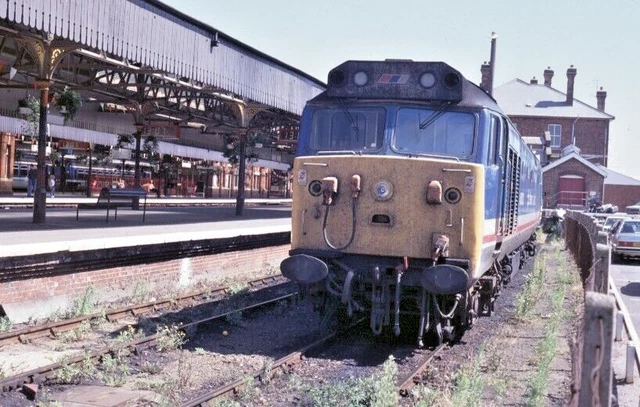 35MM ORIGINAL SLIDE BR British Railways Diesel Loco Class 50030 ...