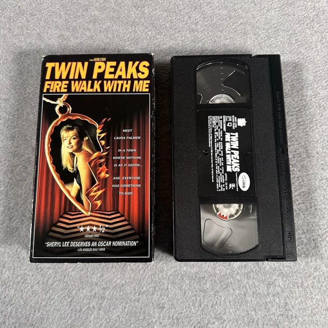 TWIN PEAKS: FIRE WALK WITH ME (1992) VHS TAPE Horror / Thriller NEW ...