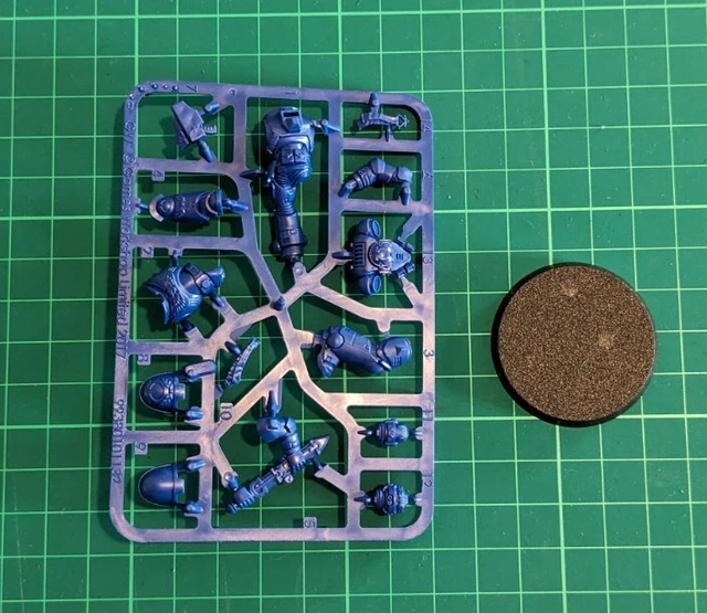 WARHAMMER 40K CONQUEST Primaris Space Marine Lieutenant Calsius New On ...