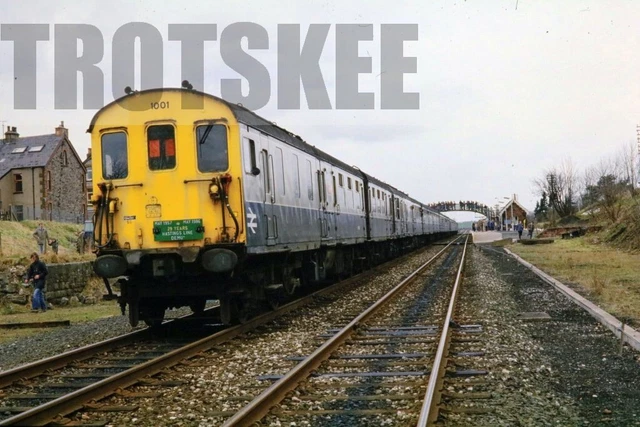 35MM SLIDE BR British Rail Diesel DEMU Class 201 1001 Appleby 1986 ...