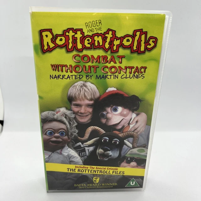 ROGER AND THE Rottentrolls Combat Without Contact VHS Video Martin ...