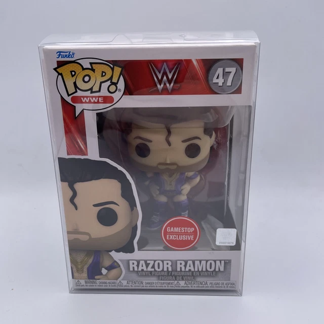 FUNKO POP! WWE GameStop Exclusive Razor Ramon (Purple Metallic) #47 ...