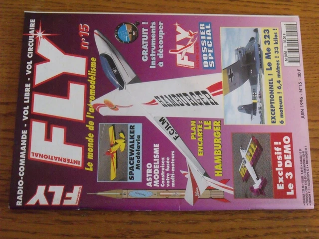 REVUE FLY International N°15 Plan encarte Hamburger Me 323 3 DEMO ...