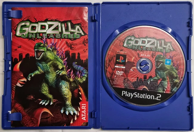 GODZILLA UNLEASHED PLAYSTATION 2 Game PS2 Australian Pal Atari 2007 ...