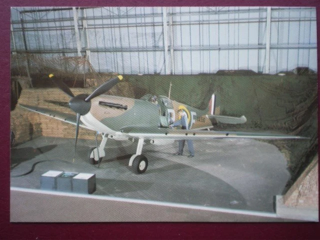 POSTCARD AIR VICKERS Armstrong Supermarine Spitfire Mk1 X4590 Aircraft ...