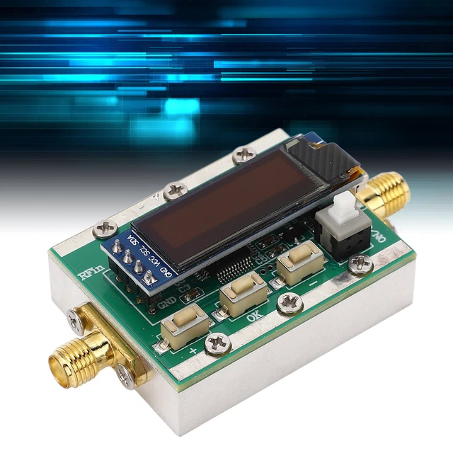 DIGITAL RF ATTENUATOR Module 5V RF Programmable Attenuator Low ... DIGITAL RF ATTENUATOR Module 5V RF Programmable Attenuator Low ...