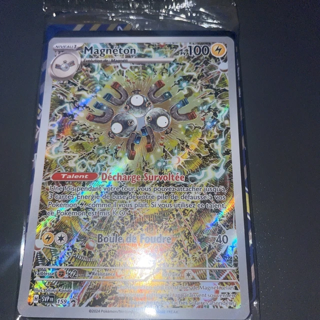 CARTE POKÉMON MAGNÉTON SVP 159 Promo Ecarlate & Violet FR NEUF EUR 5,06 ...