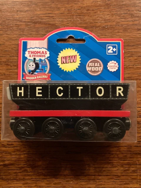THOMAS AND FRIENDS wooden railway train HECTOR Rare and collectible in ...