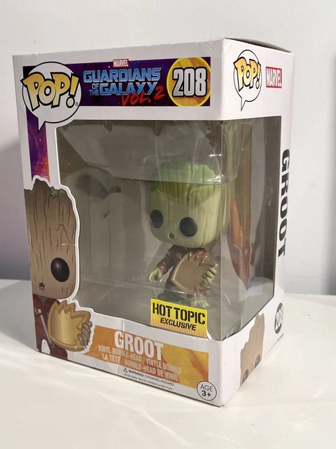 GROOT SHIELD GUARDIANS Of The Galaxy Vol 2 exclusive 208 Pop Vinyl ...