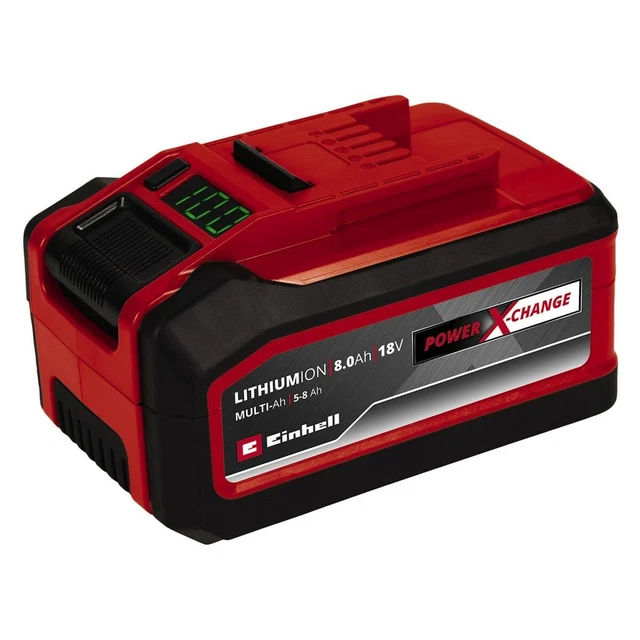 BATTERIA RICARICABILE AL litio Einhell 45116 5 - 8 ah 18 V (1 Unità ...