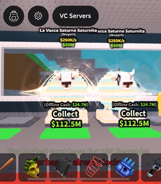 LA VACCA SATURNITO Saturnita | Steal A Brainrot ROBLOX £2.74 - PicClick UK