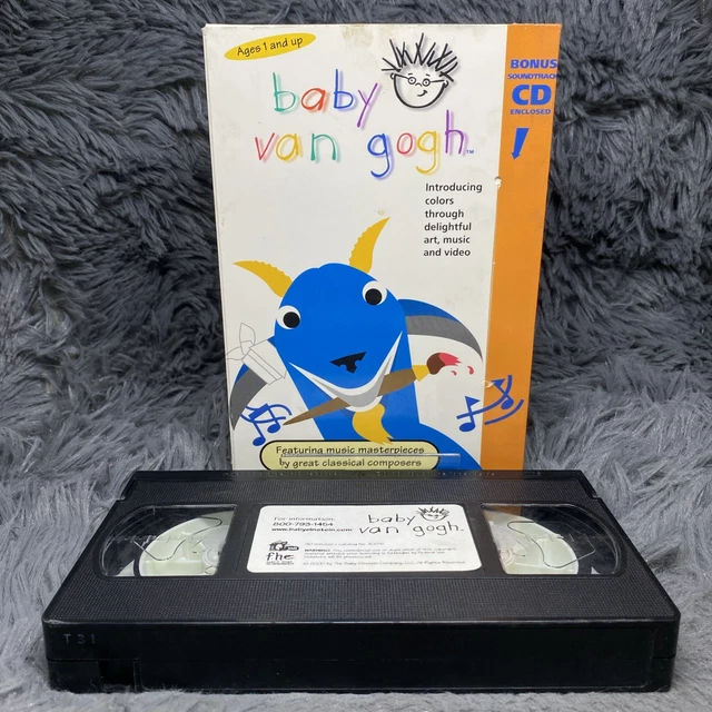 DISNEY’S BABY EINSTEIN - Baby Van Gogh VHS Tape 2002 Kids Education ...