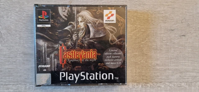 CASTLEVANIA SYMPHONY OF the Night - limited edition - PS1 - PAL . EUR 1 ...