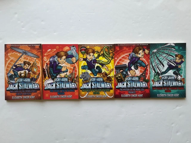 ELIZABETH SINGER HUNT - Secret Agent Jack Stalwart - Paperback Book ...