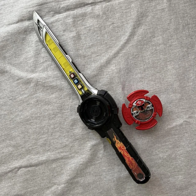 POWER RANGERS NINJA Steel Ninninger DX Ichibanto Sword Shuriken Star ...