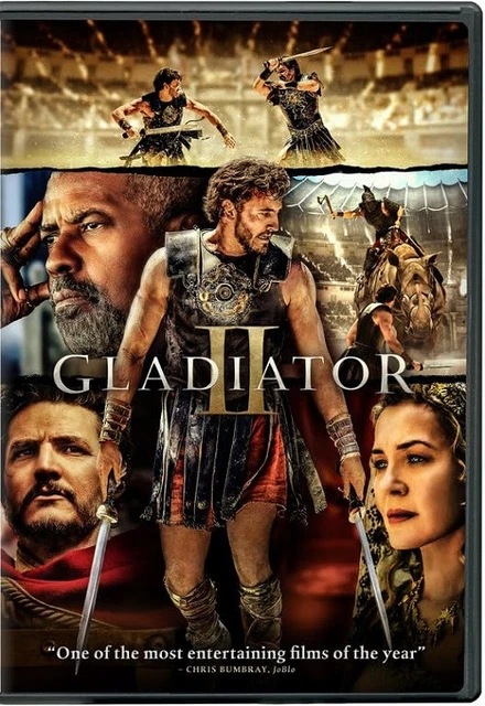 GLADIATOR II (PAUL Mescal Pedro Pascal Denzel Washington) 2 Two New DVD ...
