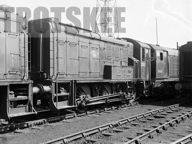 LARGER NEGATIVE BR British Railway Diesel Loco Class 12 12003 Crewe ...