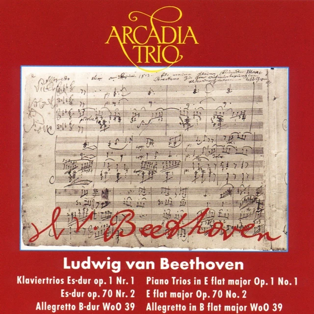 BEETHOVEN,LUDWIG VAN PIANO Trios (CD) EUR 28,41 - PicClick FR