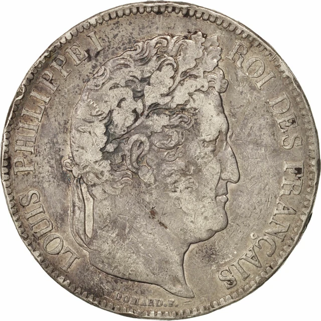 [#416813] PIÈCE, FRANCE, Louis-Philippe, 5 Francs, 1832, La Rochelle ...