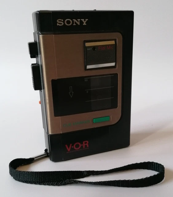 SONY WALKMAN VOR Cassette Player/Recorder TCM-37V £19.99 - PicClick UK