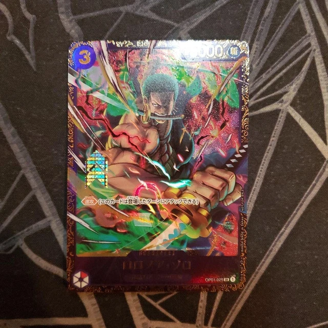 ONE PIECE CARD Game Roronoa Zoro OP01-025 Flagship Battle 2023 Victory Promo JPN EUR 1.397,21 ...