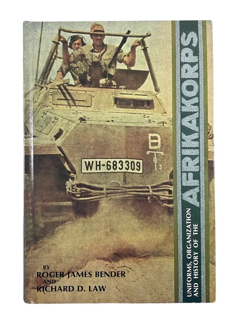 WW2 GERMAN UNIFORMS Organization History Afrikakorps Hard Cover ...