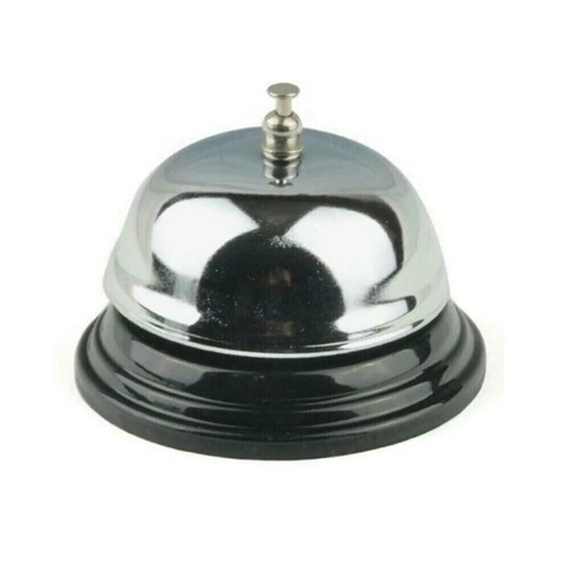 DESK BELL RING Call Reception Restaurant Hotel Service Counter Office ...