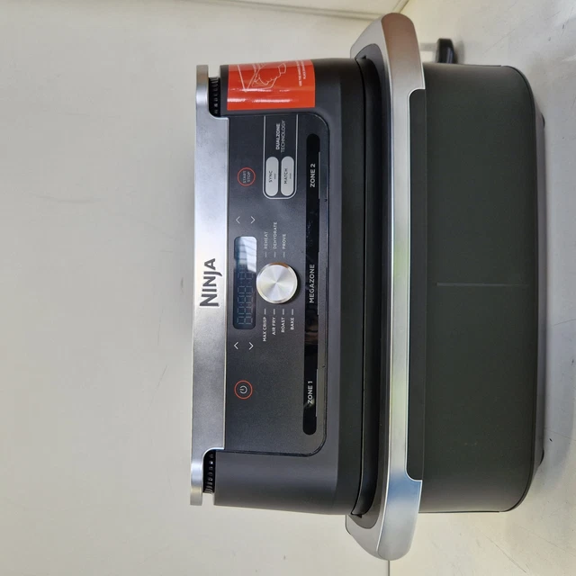 NINJA FOODI FLEXDRAWER 10.4L Dual Zone Air Fryer (Melted/Dirty/Missing ...