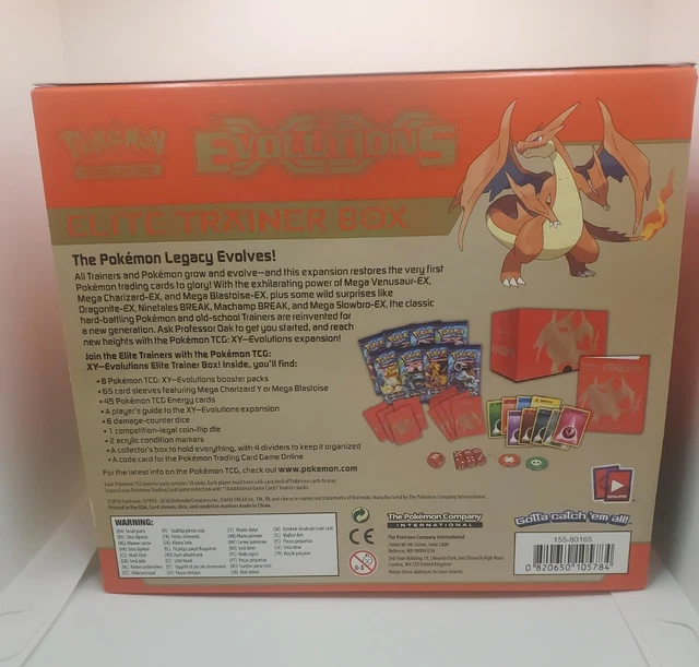POKEMON TCG XY Evolutions Charizard Elite Trainer Box ETB - EMPTY $41. ...