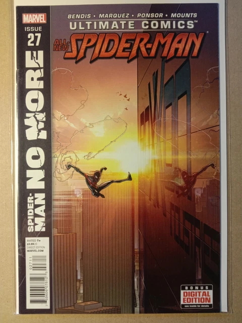 ULTIMATE COMICS ALL-NEW SPIDER-MAN NO MORE #27 NM Miles Morales 1st ...